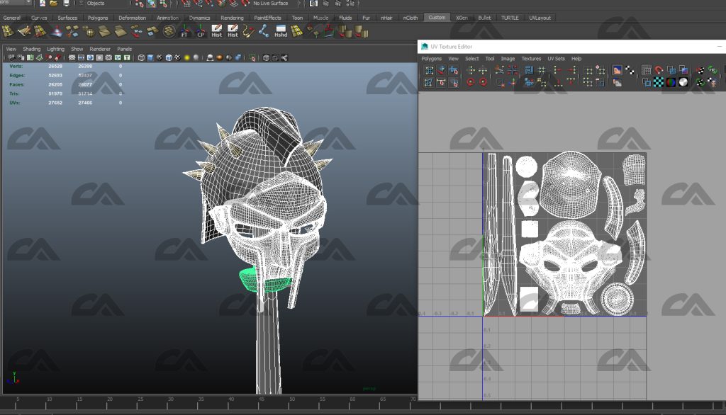 Gladiator – Maximus Helmet – DAVisual | Senior 3D CG Generalist