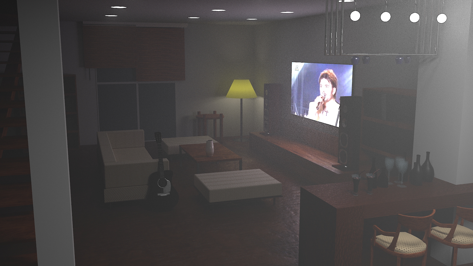 Interior visualization/Environmental fog – DAVisual | Senior 3D CG ...