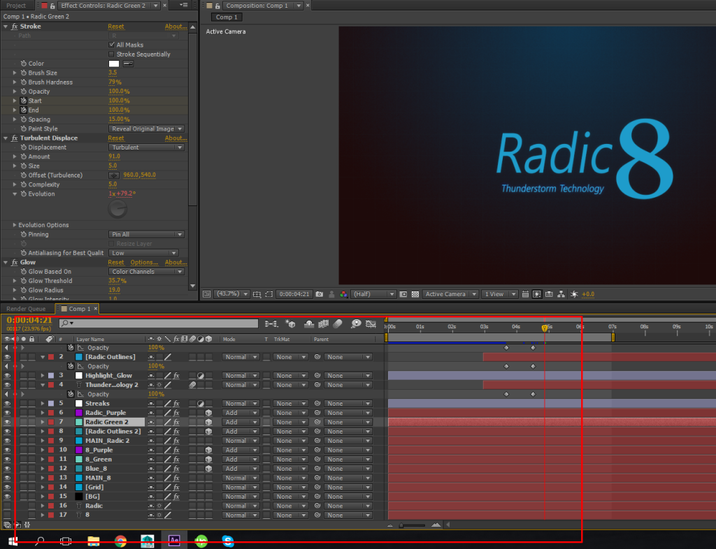 FX | Motion Graphics Logo Revelation – DAVisual | Senior 3D CG Generalist